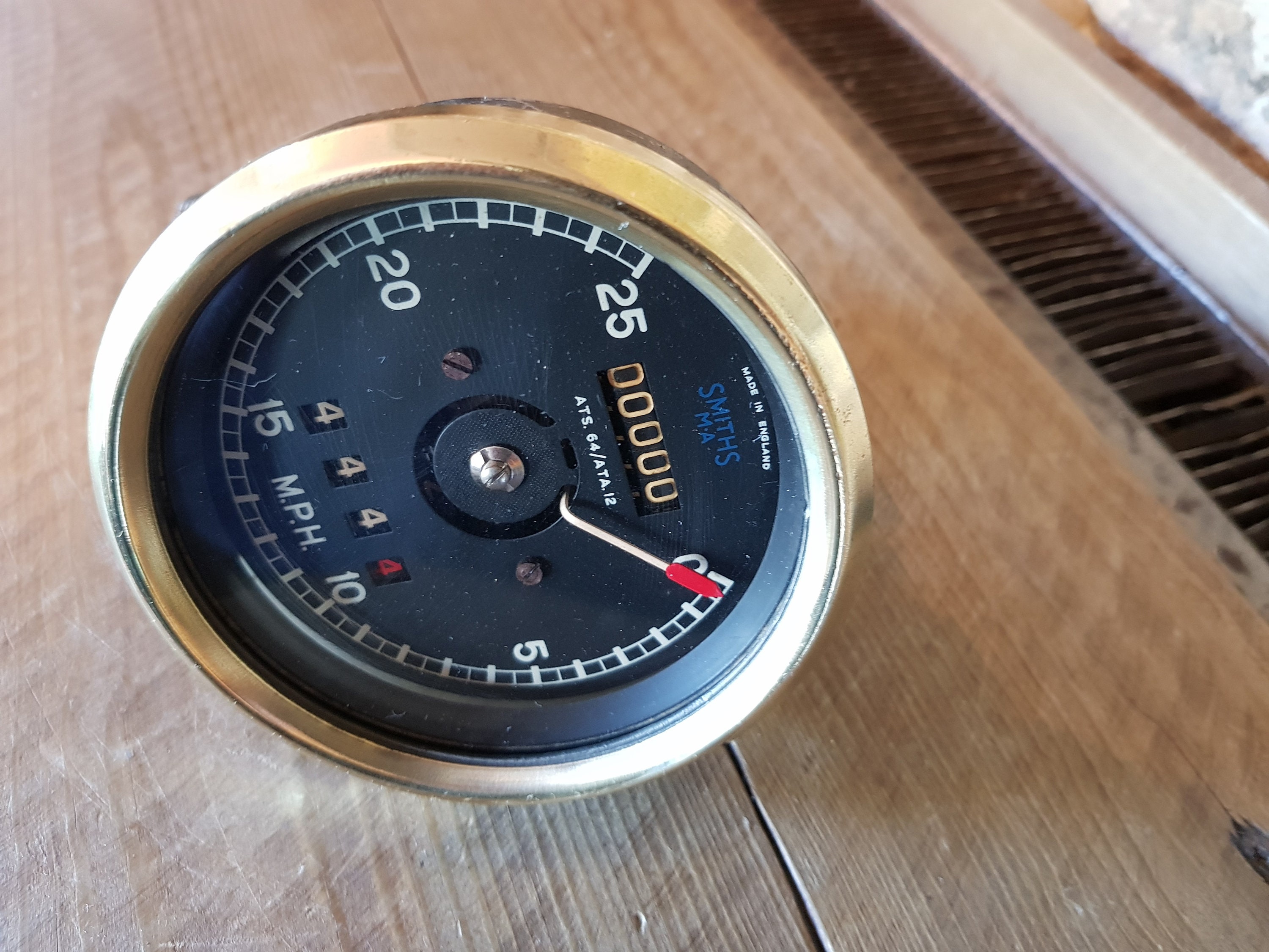 Smiths M.A Speedo 0-25mph ATS.64/ATA.12 Classic Car - Etsy