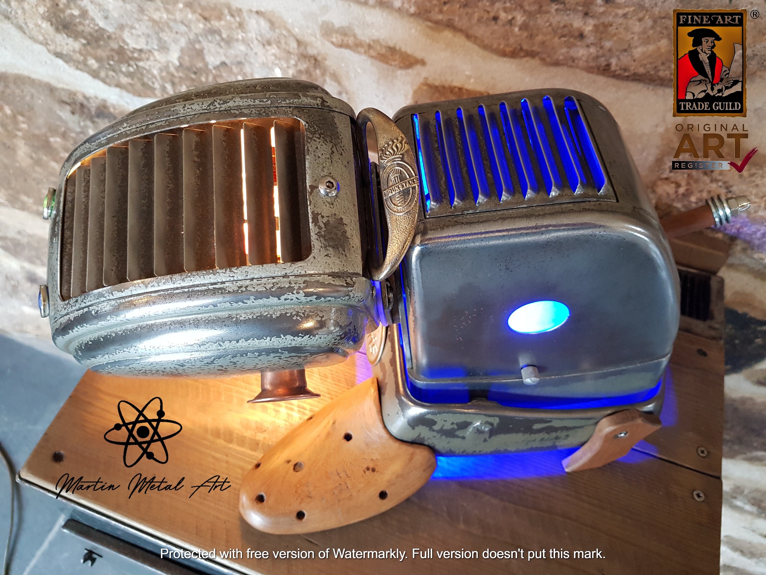 The K9 Robot Puppy Lamp - Etsy