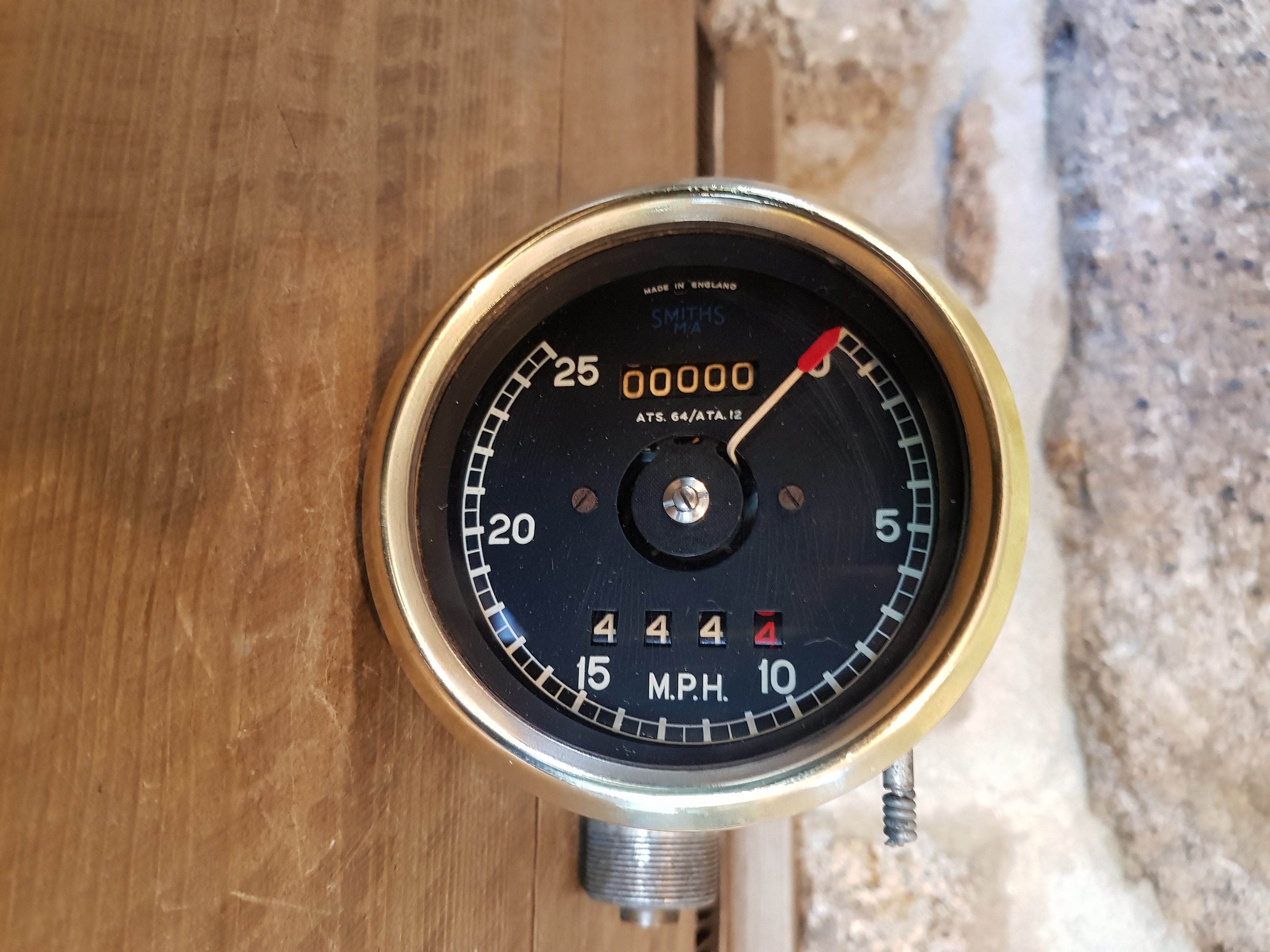 Smiths M.A Speedo 0-25mph ATS.64/ATA.12 Classic Car - Etsy UK