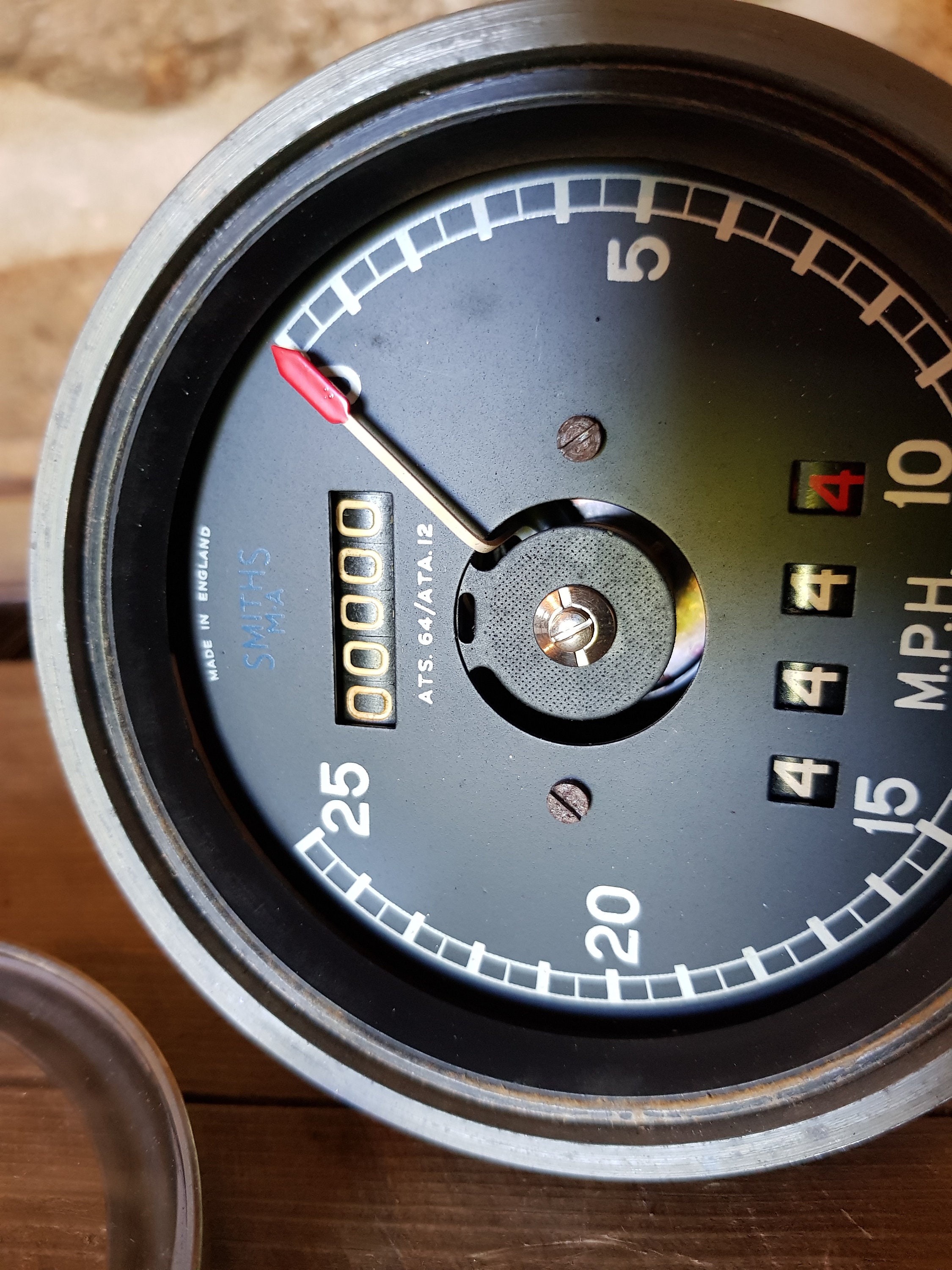 Smiths M.A speedo 0-25mph ATS.64/ATA.12 classic car | Etsy