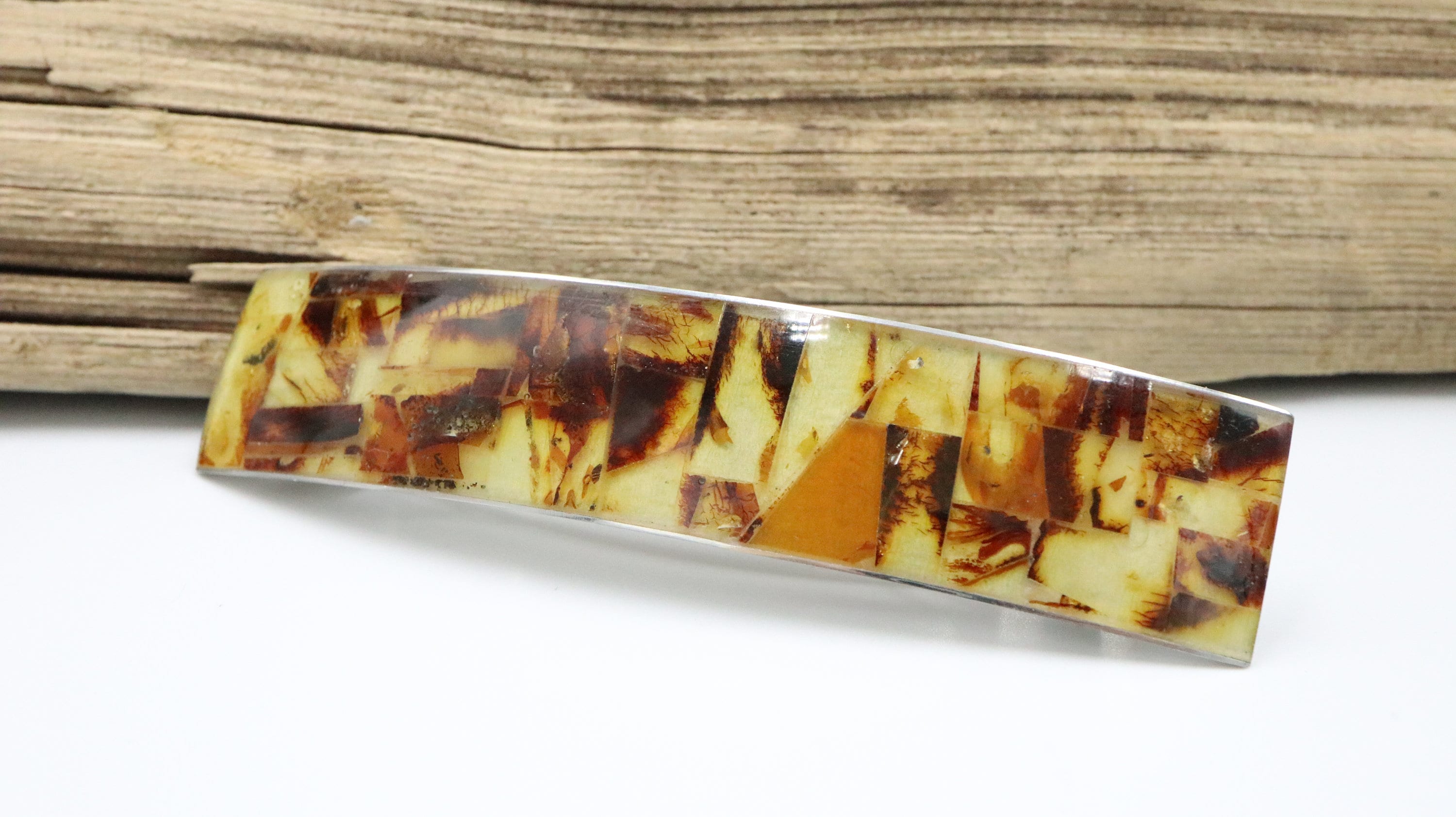 Amber Hair Clip in Many SIZES and COLORS Baltic Amber French - Etsy Canada