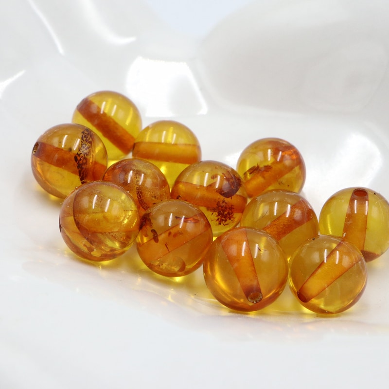 Amber Beads - Etsy