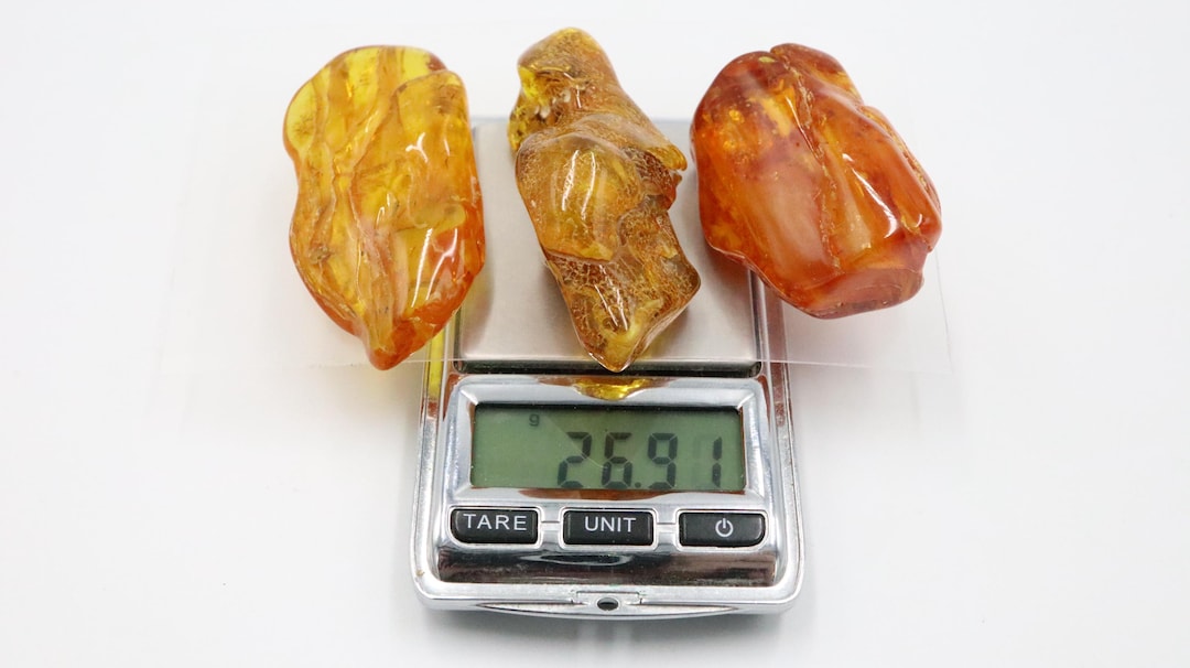 Baltic Amber Stones | Genuine Raw Amber Pieces | Can Be Used as ...