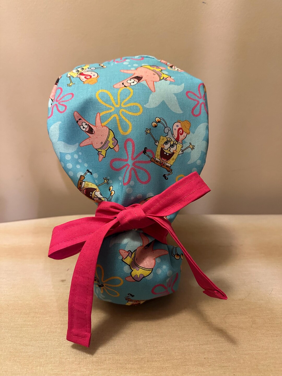 Sponge Boy Surgical Scrub Cap / Health Care Scrub Cap / Euro Scrub Cap ...
