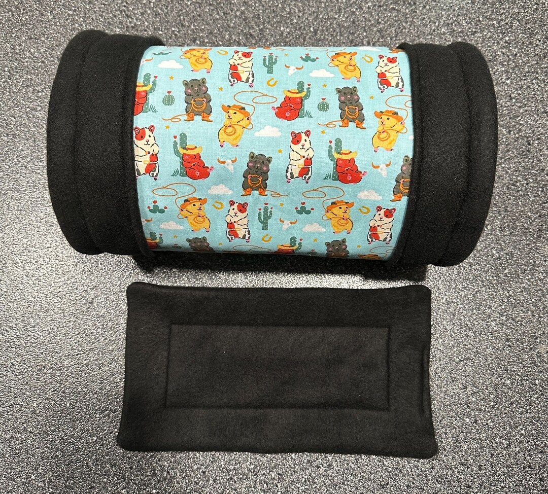 Cowboy Guinea Pig Tunnel / Guinea Pig Bedding / Guinea Pig Cowgirl ...