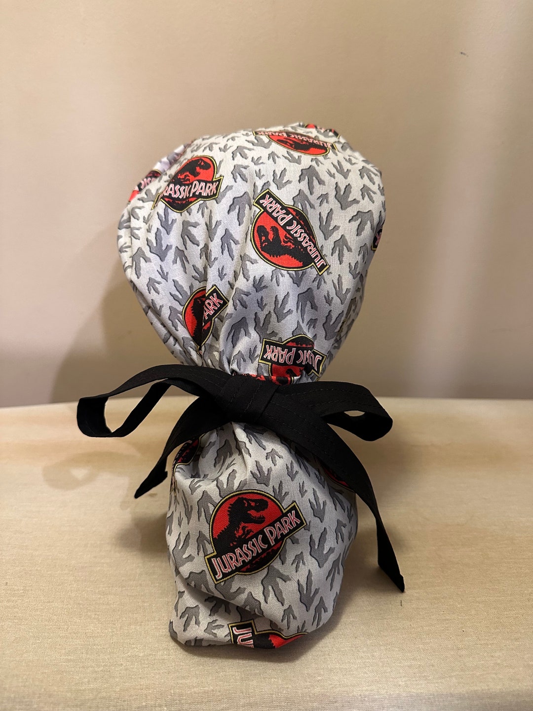 Dinosaur Surgical Scrub Cap / Surgical Scrub Cap / Ponytail Scrub Cap ...