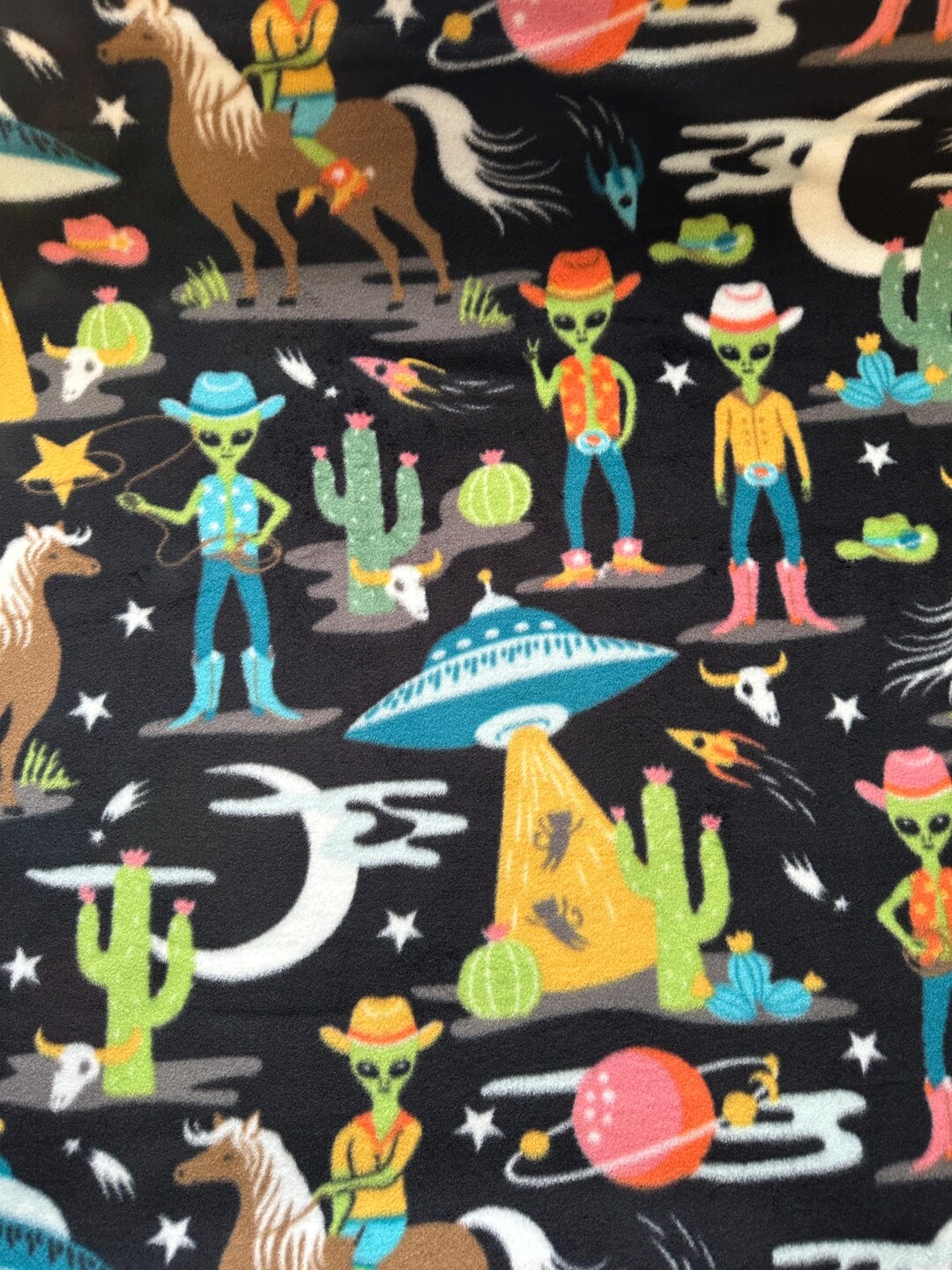 Cowboy Alien Guinea Pig Lap Pillow / Guinea Pig Alien Bedding / Guinea ...