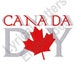 Canada Day Machine Embroidery Design, Embroidery Designs, Machine ...