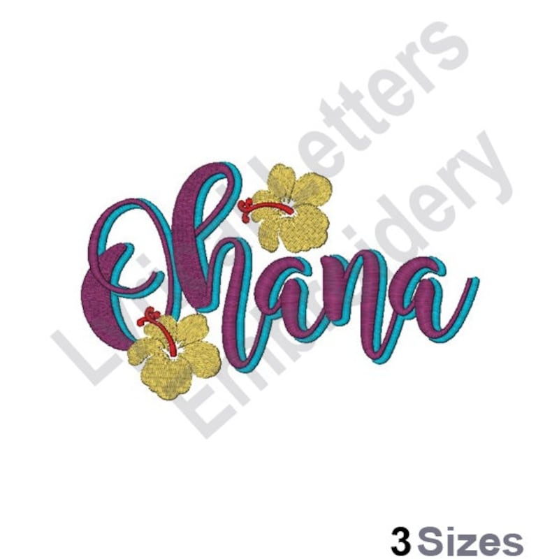 Ohana Embroidery Designs - Etsy