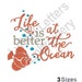 Life at the Ocean Machine Embroidery Design, Embroidery Designs ...