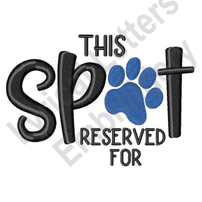 Reserved for the Dog - Etsy