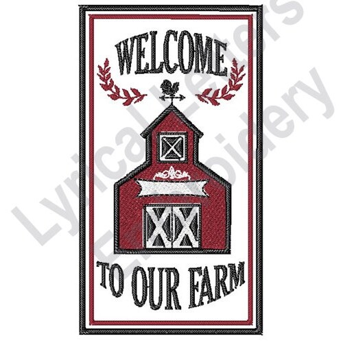 Farm Life Embroidery Design Instant Download - Etsy