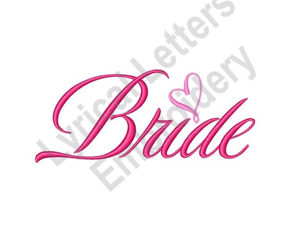 Bride Machine Embroidery Design Embroidery Designs Machine | Etsy