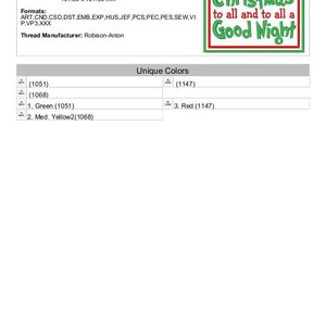 A Good Night - Machine Embroidery Design, Embroidery Designs, Machine ...