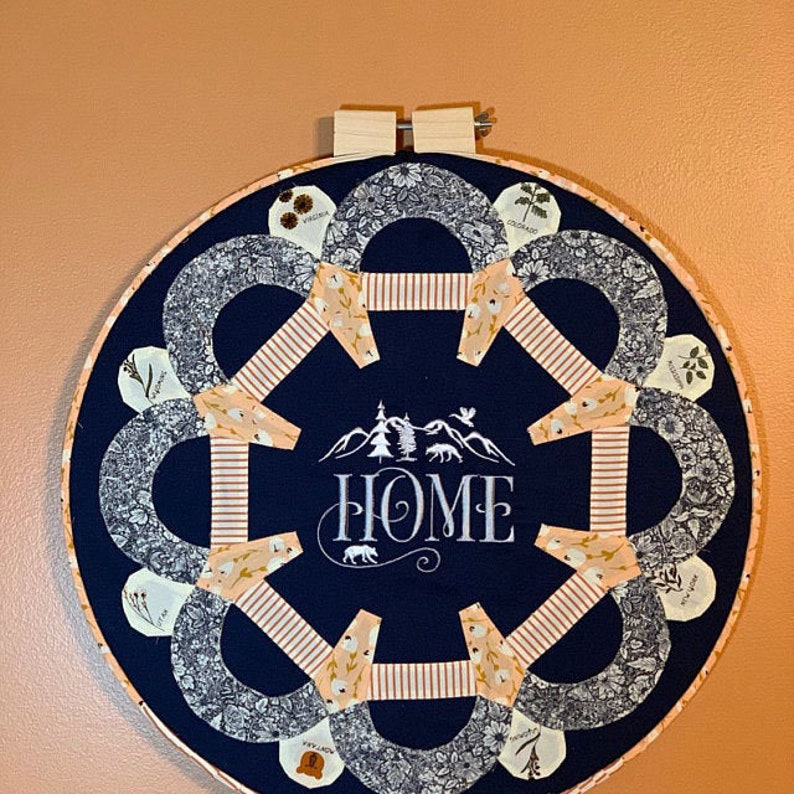 Mountain Home Machine Embroidery Design Embroidery | Etsy UK