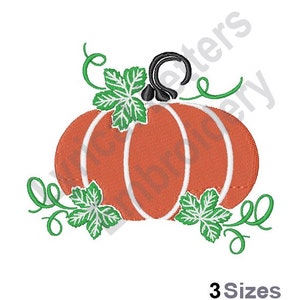 Fall Pumpkin - Machine Embroidery Design, Embroidery Designs, Machine ...