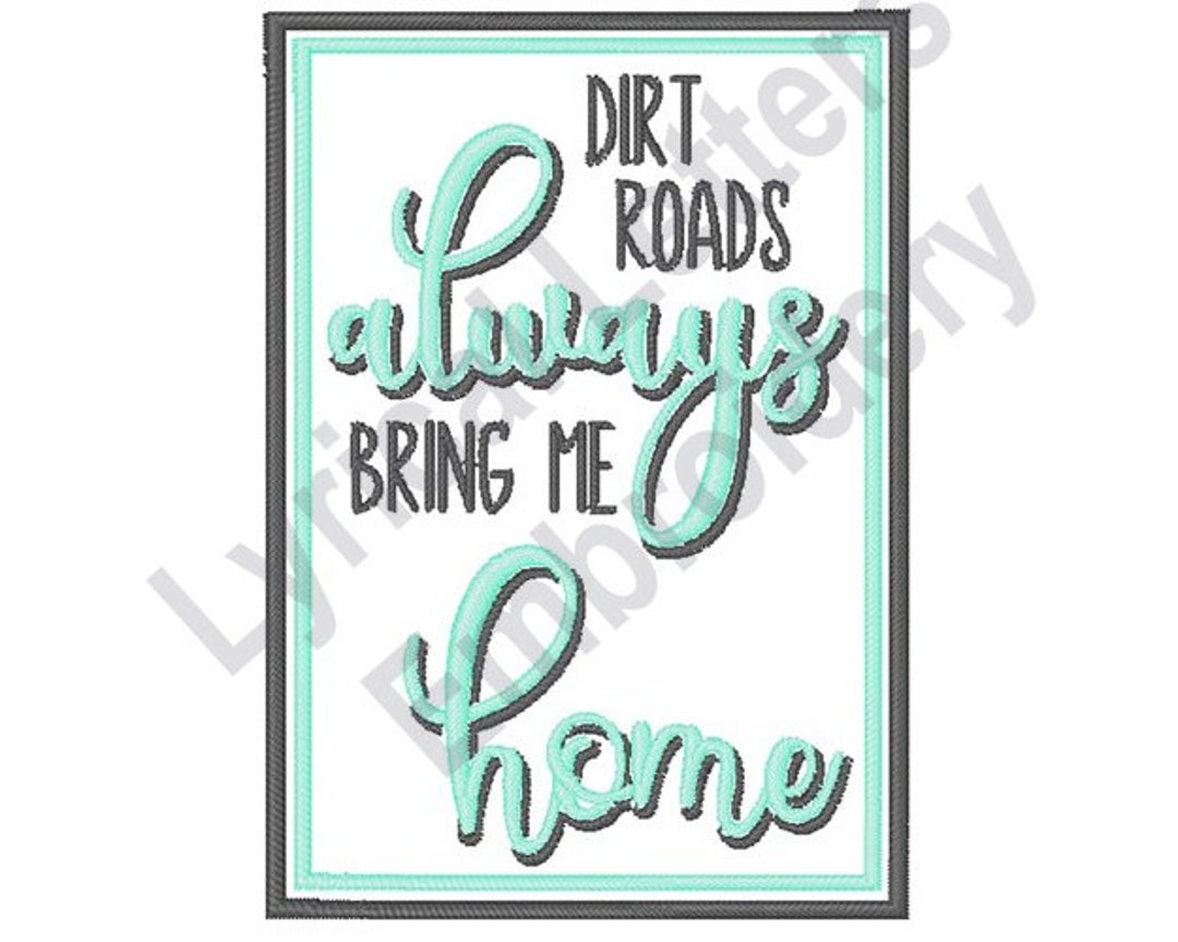 Always Home - Machine Embroidery Design, Embroidery Designs, Machine ...