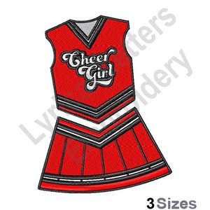 Cheer Uniform - Machine Embroidery Design, Embroidery Designs, Machine ...