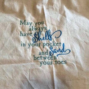 Shells in Your Pocket - Machine Embroidery Design, Embroidery Designs, Embroidery Patterns ...