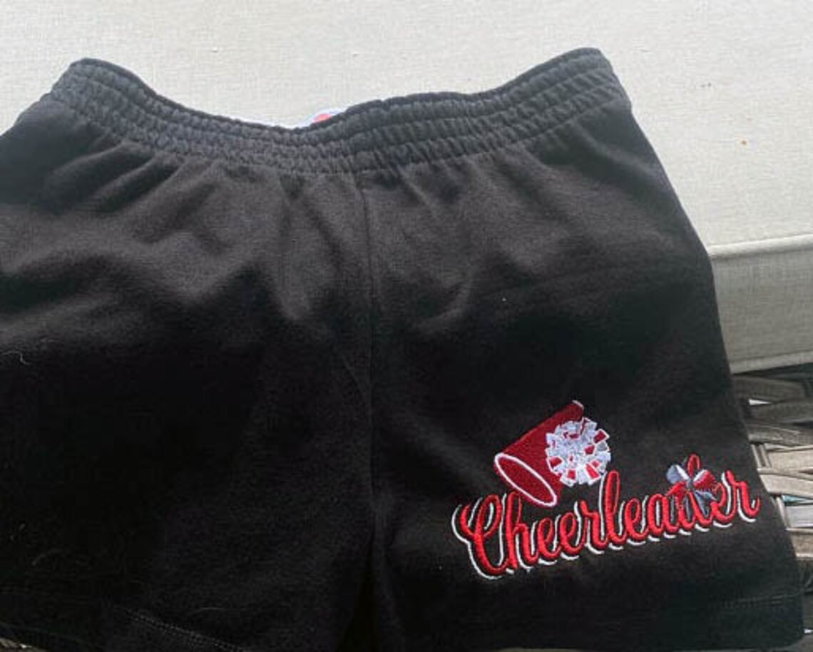 Cheerleader Machine Embroidery Design Embroidery Designs - Etsy