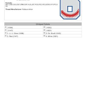 Baseball Number 6 - Machine Embroidery Design, Embroidery Designs ...