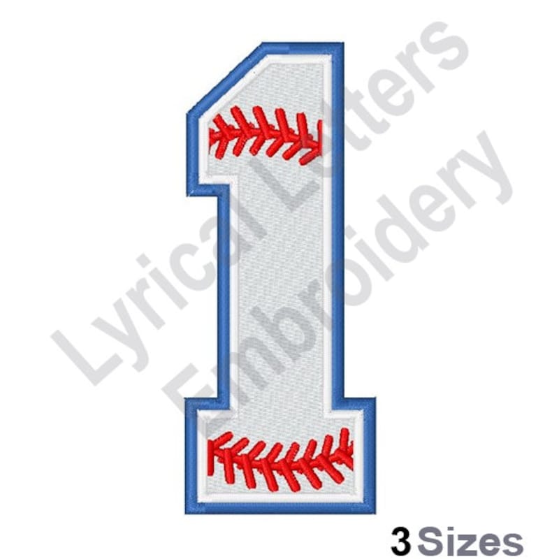 Number Embroidery - Etsy