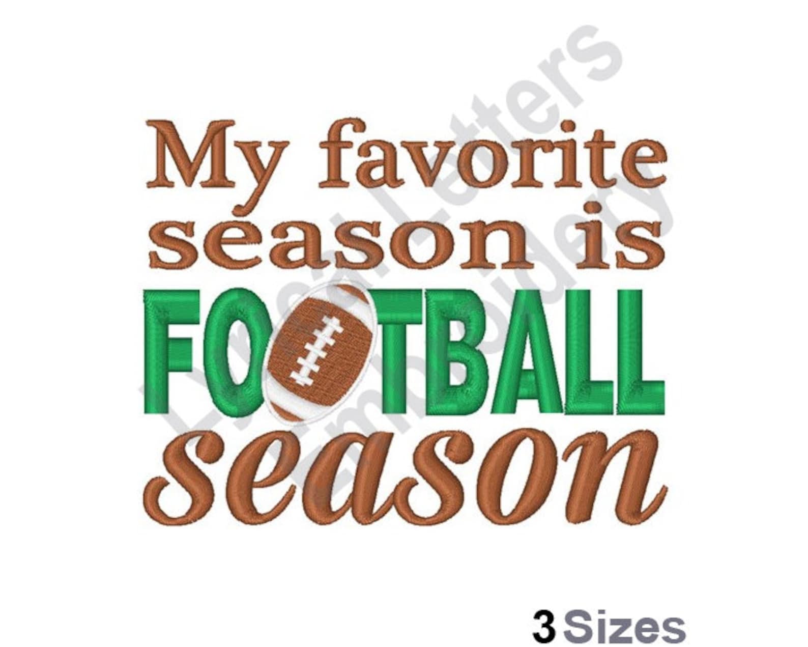 Football Season - Machine Embroidery Design, Embroidery Designs ...