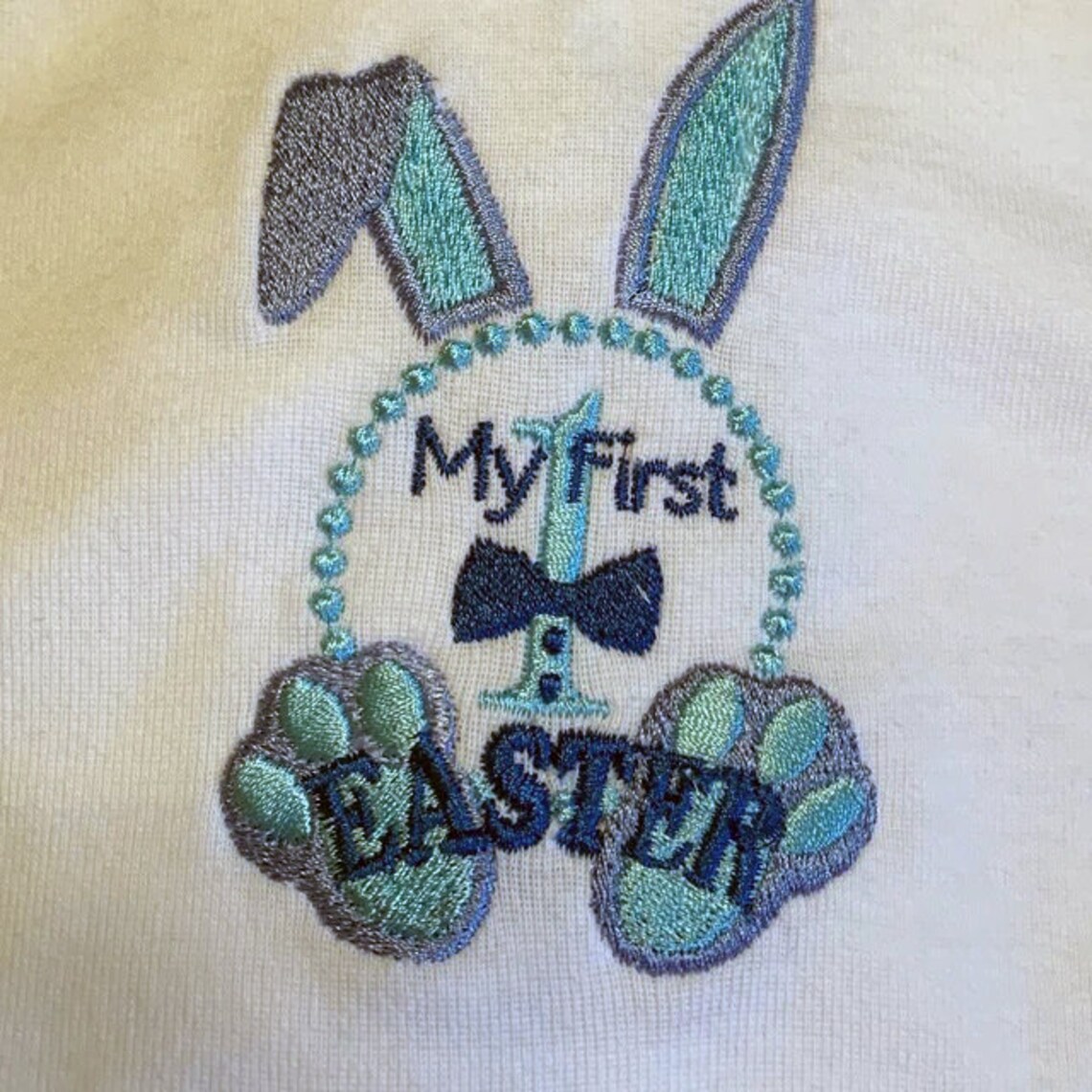My First Easter Baby Machine Embroidery Design Embroidery - Etsy