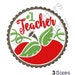 Best Teacher - Machine Embroidery Design, Embroidery Designs, Machine ...