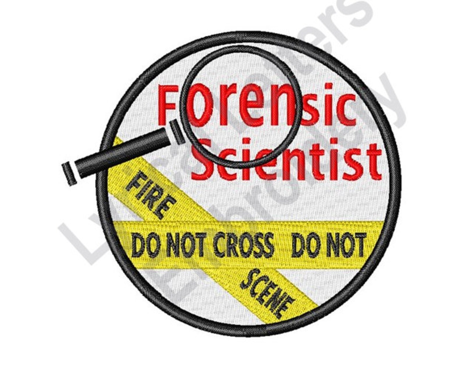 Forensic Scientist Machine Embroidery Design, Embroidery Designs ...