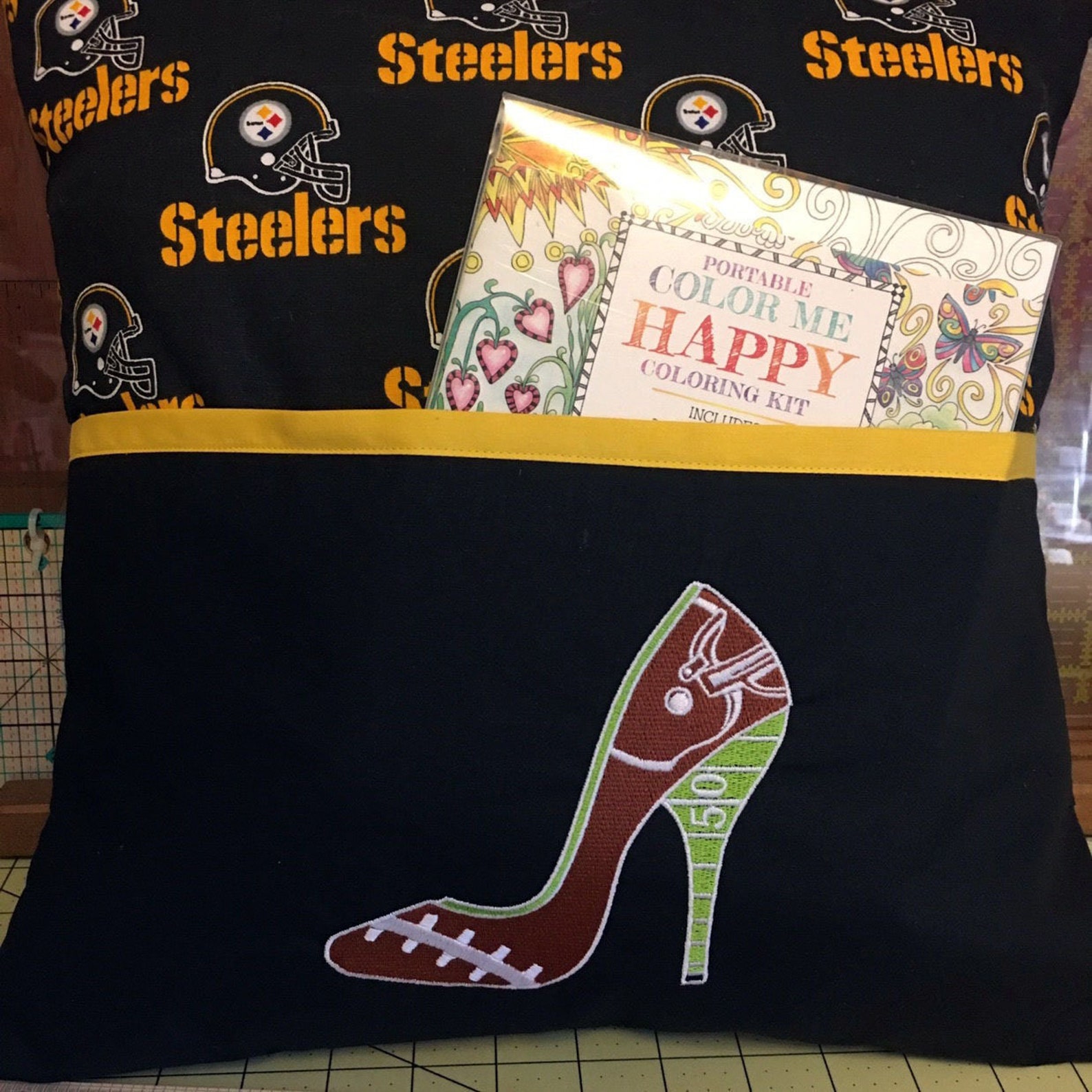 Football High Heel - Machine Embroidery Design, Embroidery Designs ...