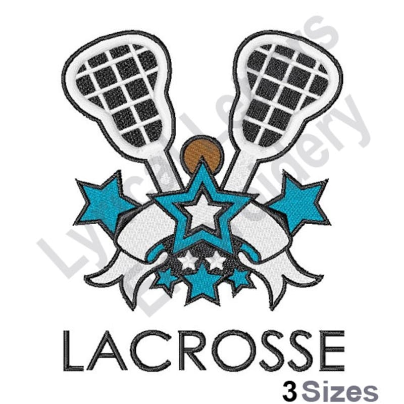 Lacrosse Embroidery - Etsy