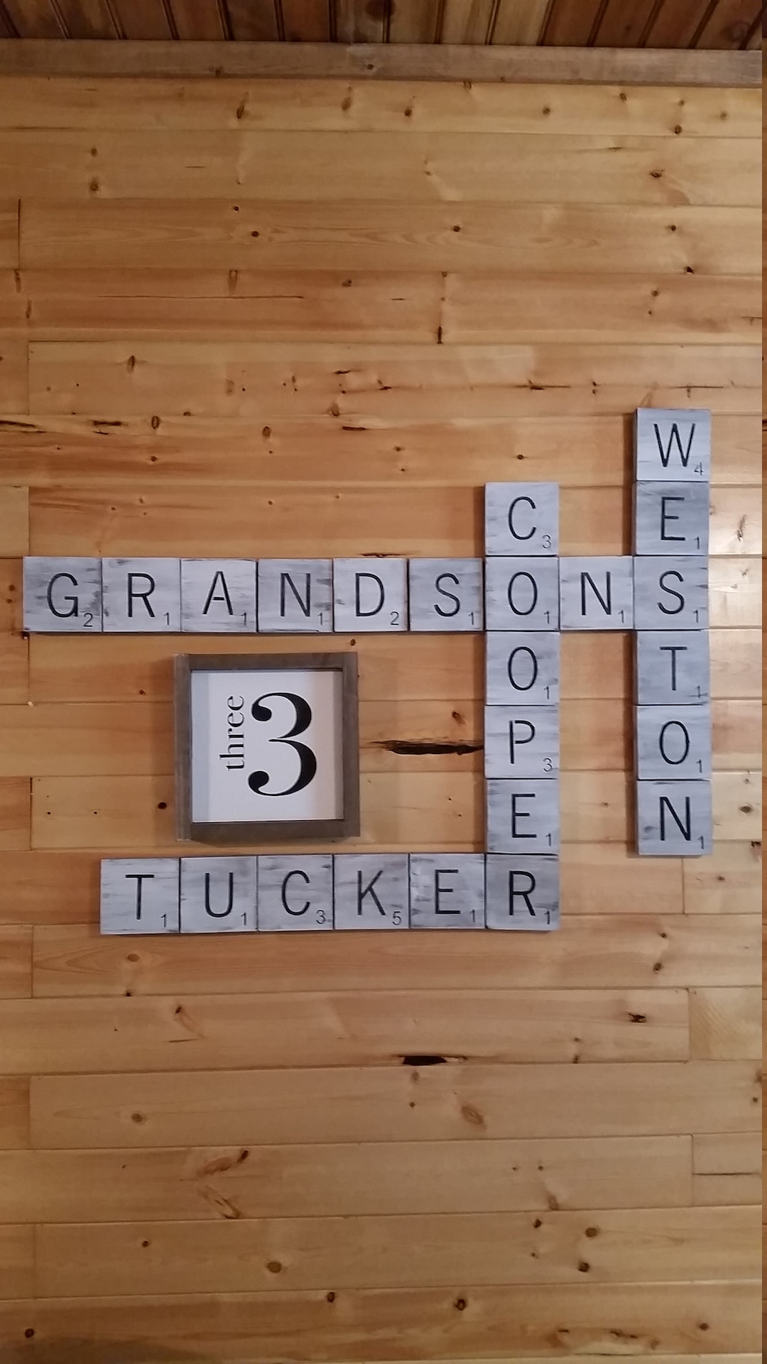 Scrabble Tiles for Wall Decor, 5 1/2 X 5 1/2 Tiles, Scrabble Tiles ...