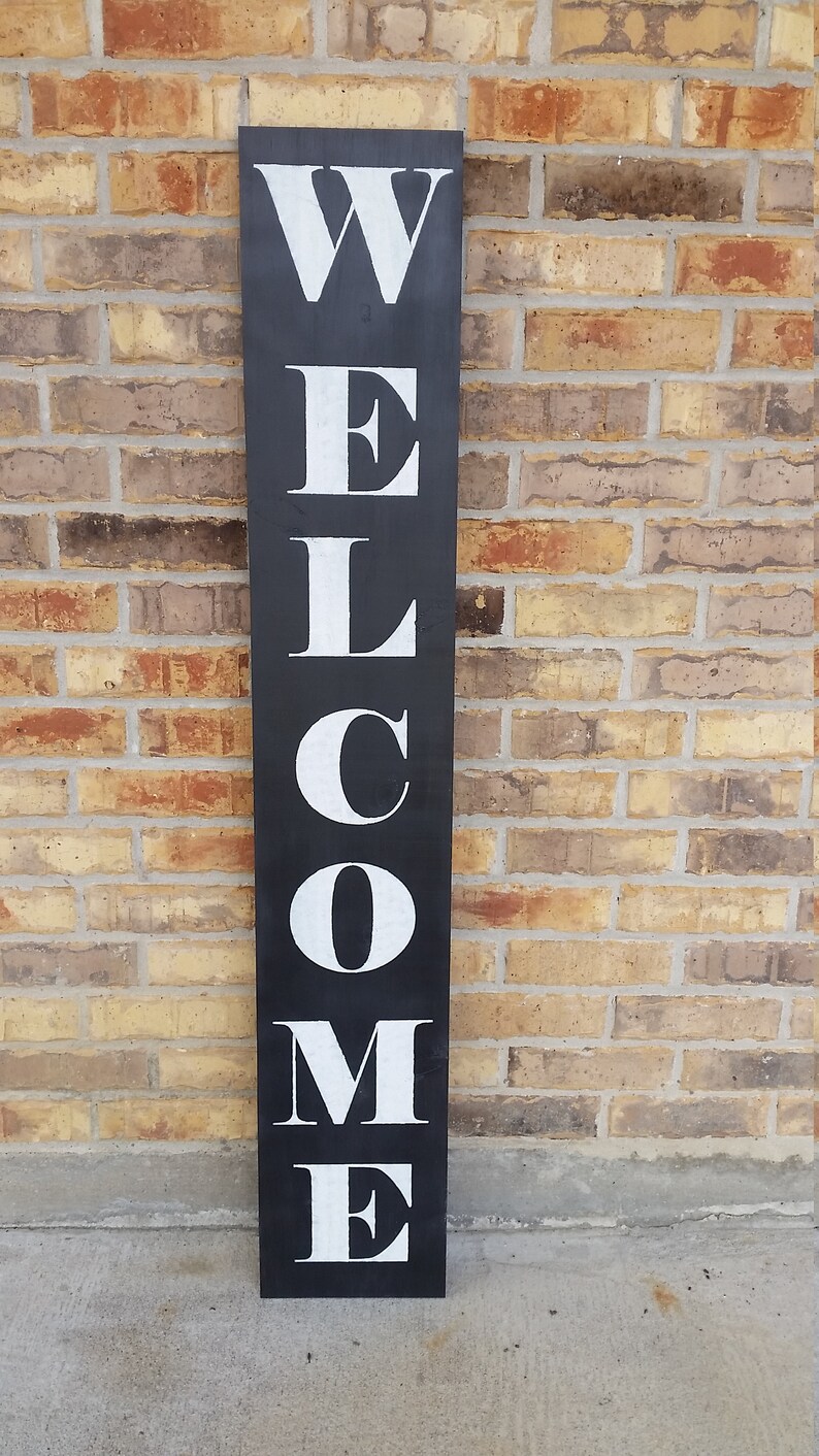 Porch Signs Vertical Signs Rustic Farmhouse Porch Signs | Etsy