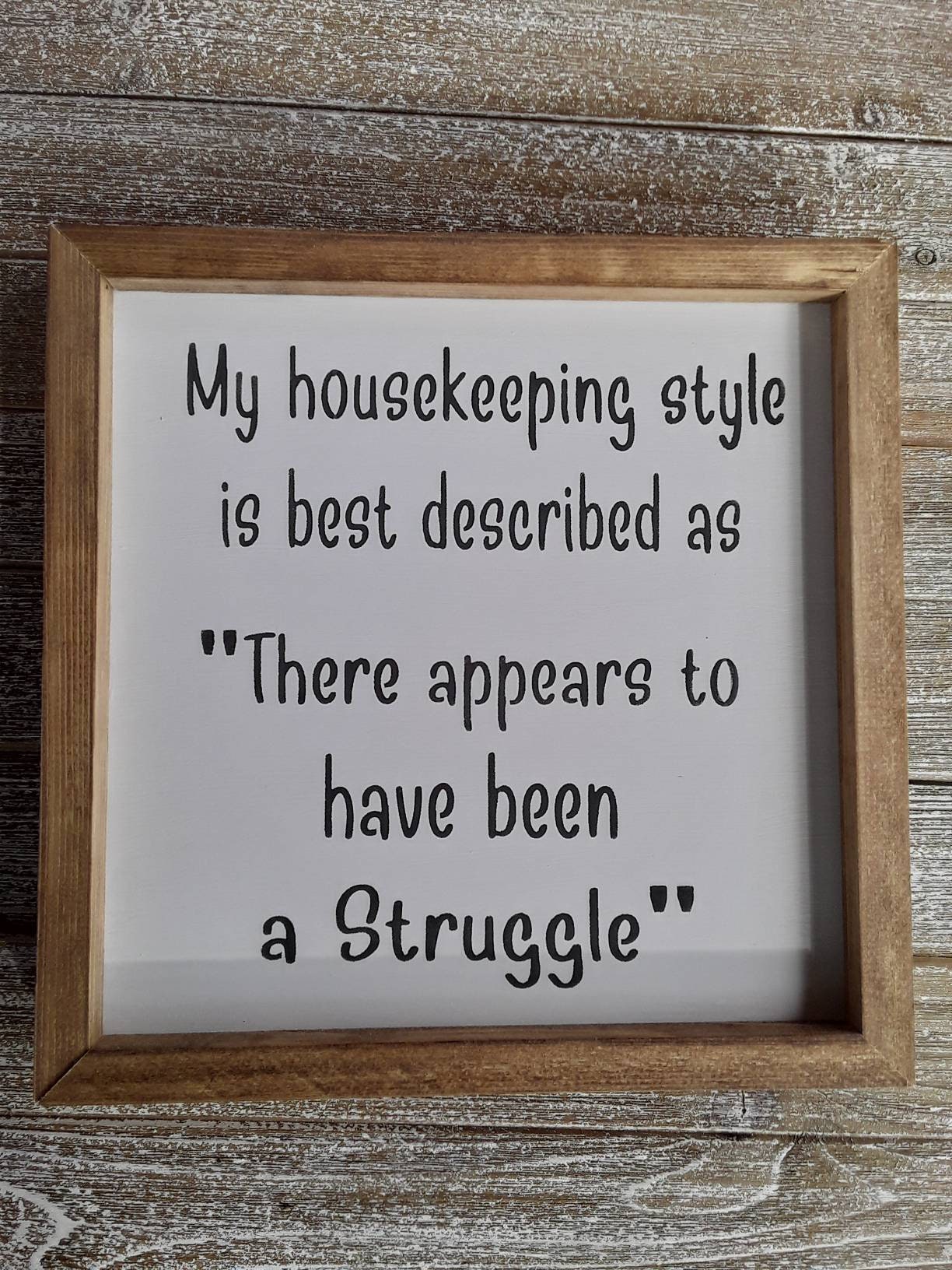 Funny Signs Funny Housekeeping Sign Home Signs - Etsy