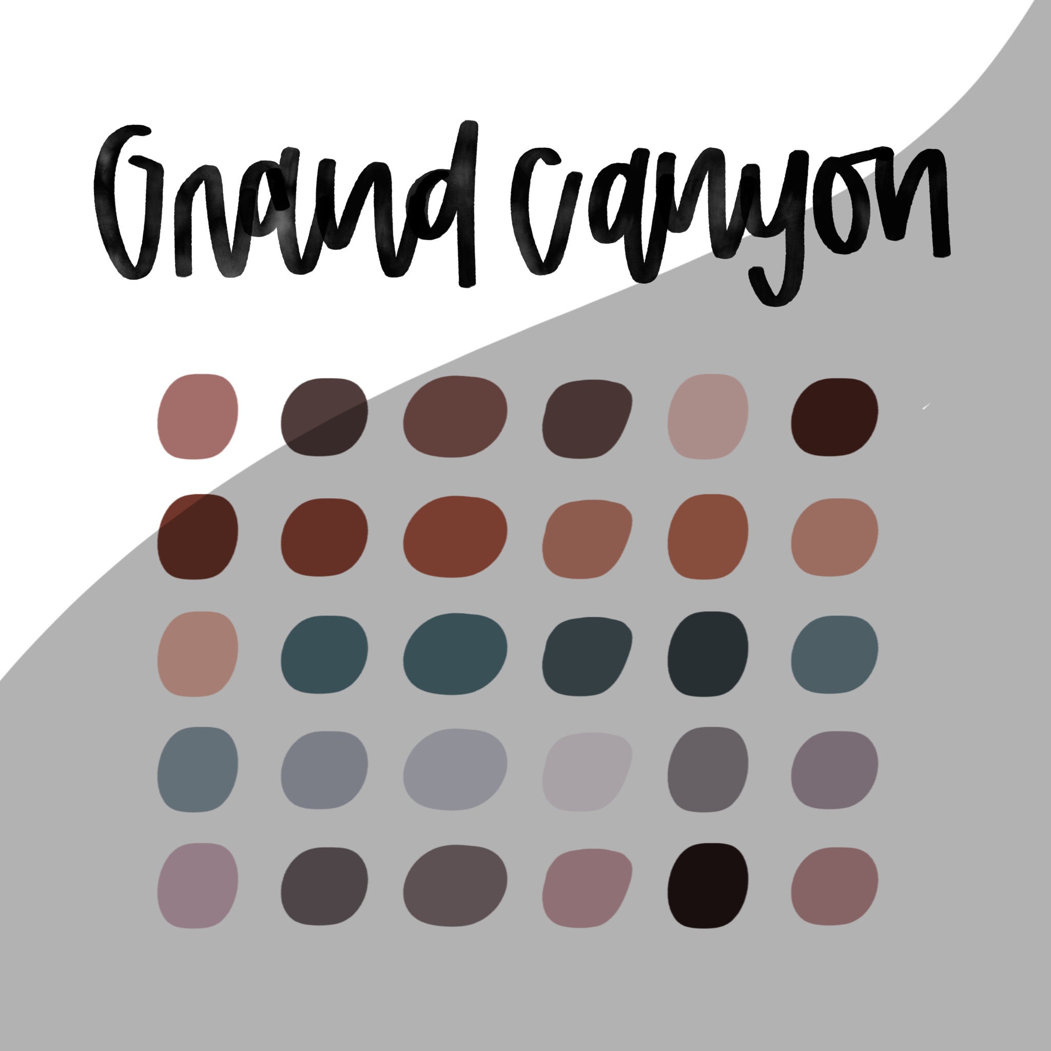 Canyon Color Palette