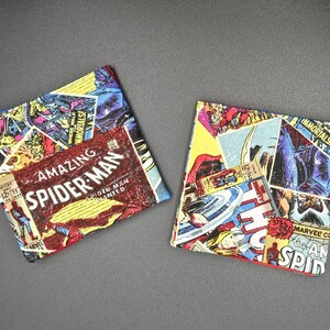 Comic Book Men's Bifold Wallet, Superhero Wallet, Gift for Nerdy Women ...