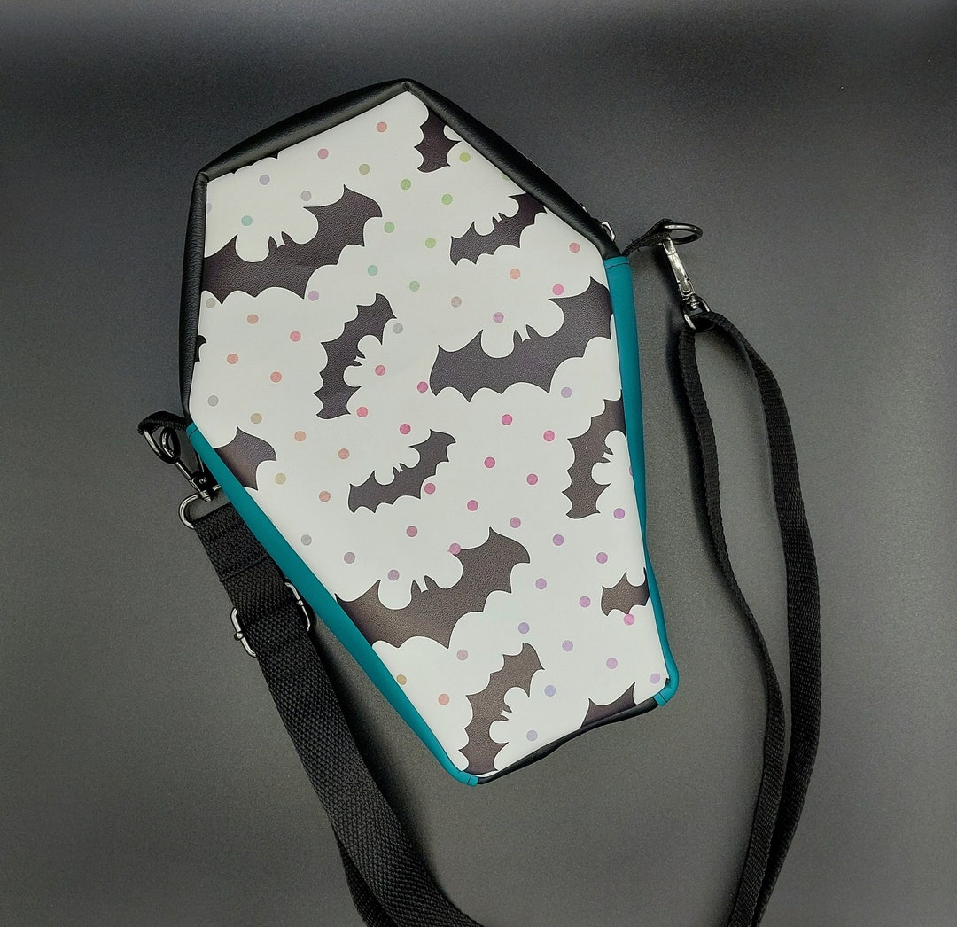 Coffin Purse With Adjustable Strap Halloween Bag for Women - Etsy