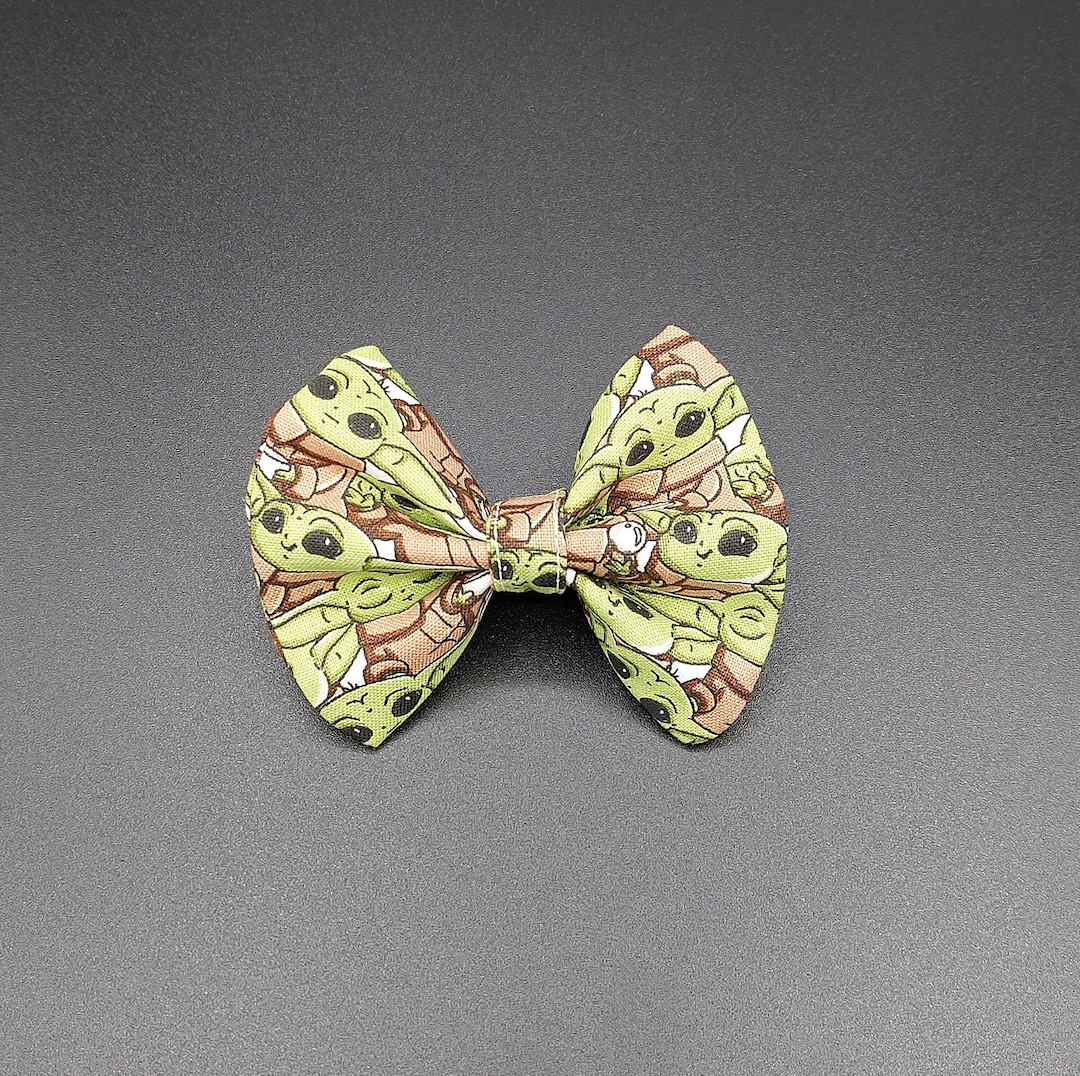 Space Baby Alien Nerdy Pop Culture Inspired Dog Bow Tie, Over Collar ...