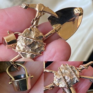 Fantastic Antique Victorian Solid 375 9ct Gold Mining / Panning Nugget ...