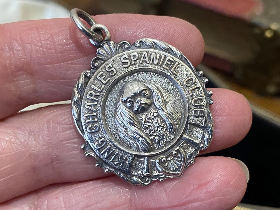 Fabulous Unusual Antique 1925 English Hallmarked Sterling Silver King ...