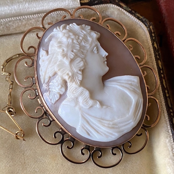 Italian Shell Cameo - Etsy