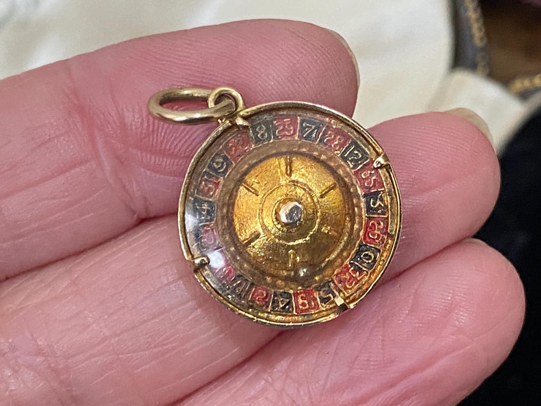 Fantastic Unusual Vintage English Hallmarked 375 9ct Gold Moving ...