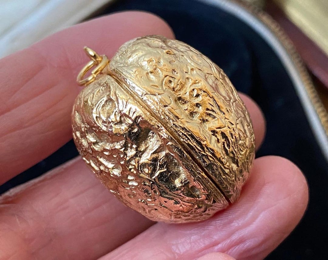 Stunning Unusual Vintage English Hallmarked Novelty 375 9ct Gold ...