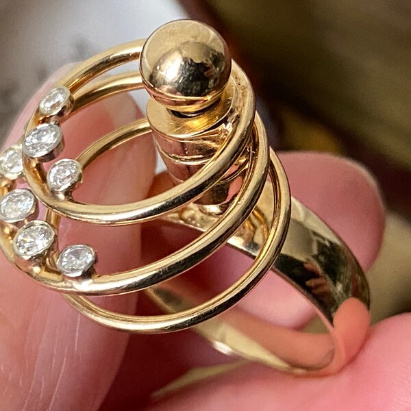 Kinetic Ring - Etsy
