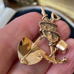 Fantastic Antique Victorian Solid 375 9ct Gold Mining / Panning Nugget ...