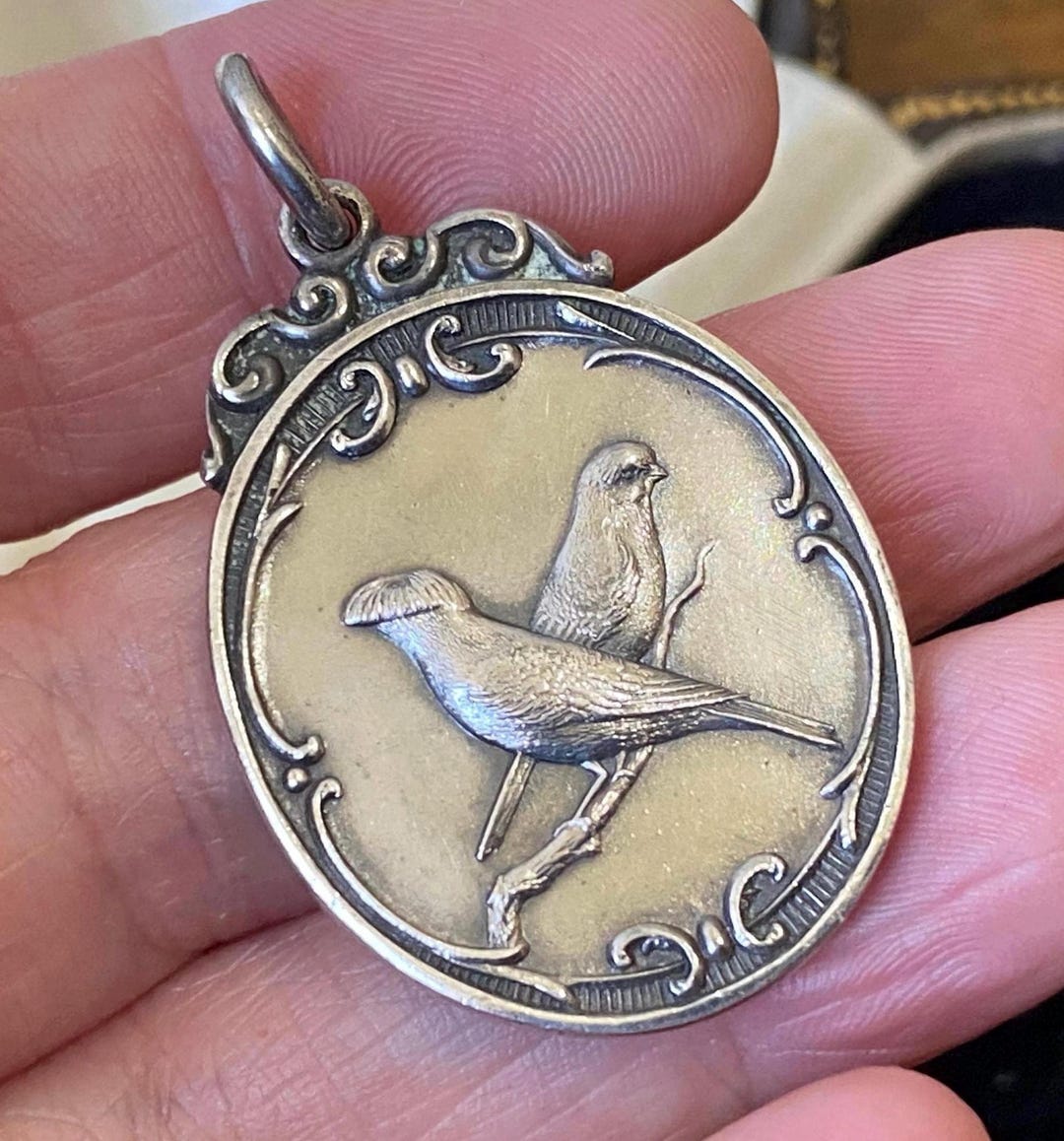Unusual Antique Edwardian 1909 English Hallmarked Sterling Silver ...