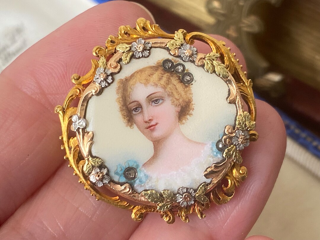 Stunning Rare Antique Victorian Museum Quality Thick Heavy 750 18ct ...
