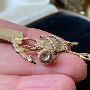 Fantastic Antique Victorian Solid 375 9ct Gold Mining / Panning Nugget ...