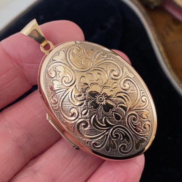 Extra Large Locket - Etsy